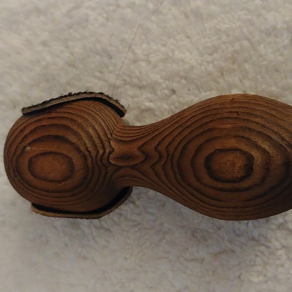 Art | Vintage Carved Wooden Dog Figurine Mid Century Cryptomeria | Poshmark